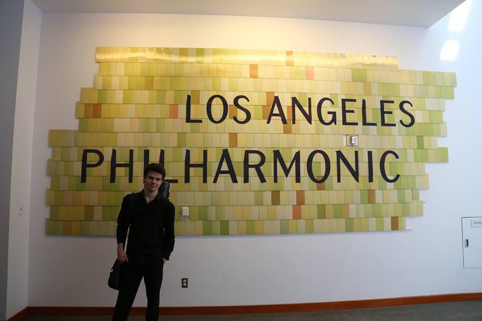 David Nebel performed for the famous conductor Gustavo Dudamel in Los ...